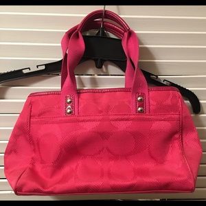 Coach | Bags | Coach Hot Pink Handbag | Poshmark